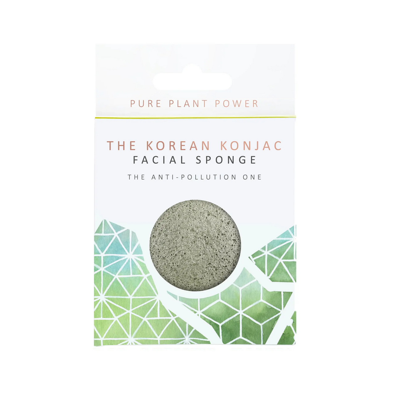The Korean Konjac Facial Sponge Anti-Pollution One – Glow Vault