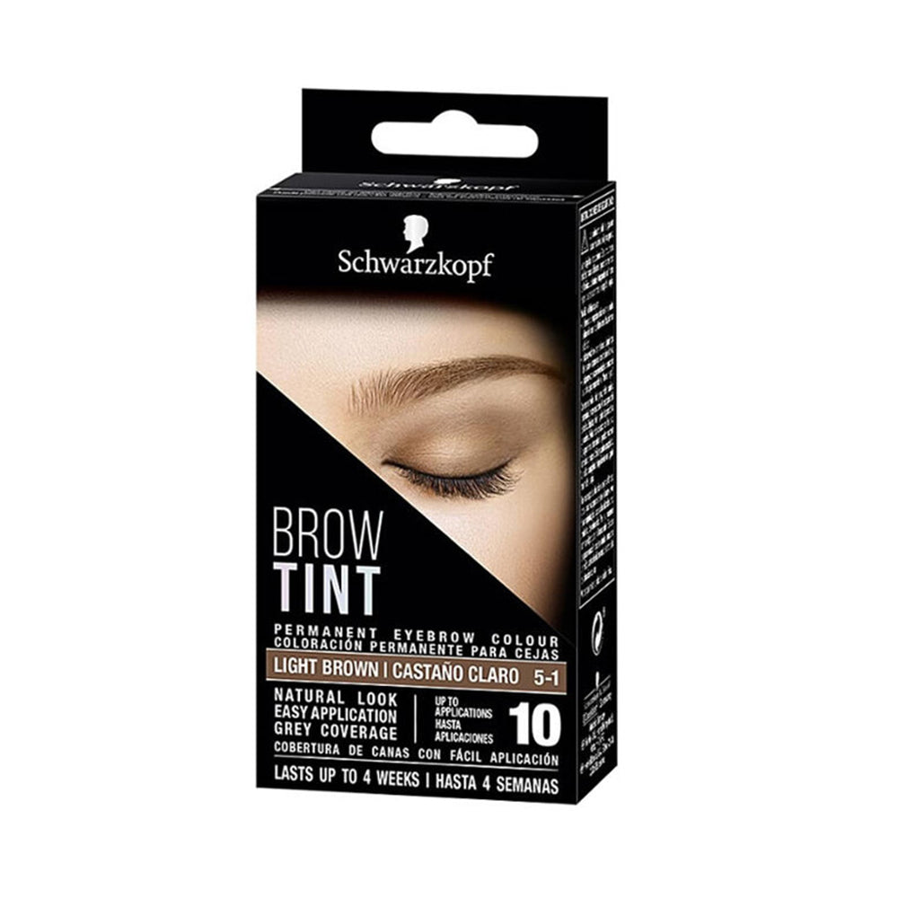 Schwarzkopf Brow Tint 5-1 Light Brown – Glow Vault